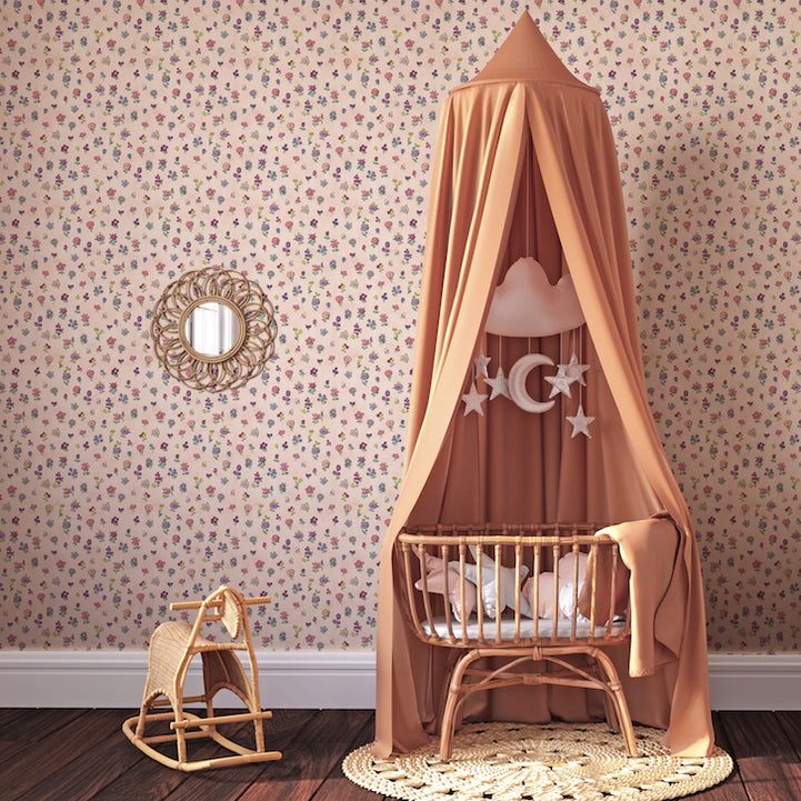 Flower Power - Rainbow - Wallpaper – Print~Sisters