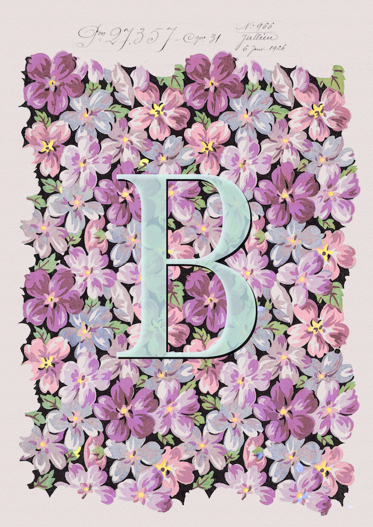 Springtime Alphabet - Vintage Archive Poster Prints – Print~Sisters